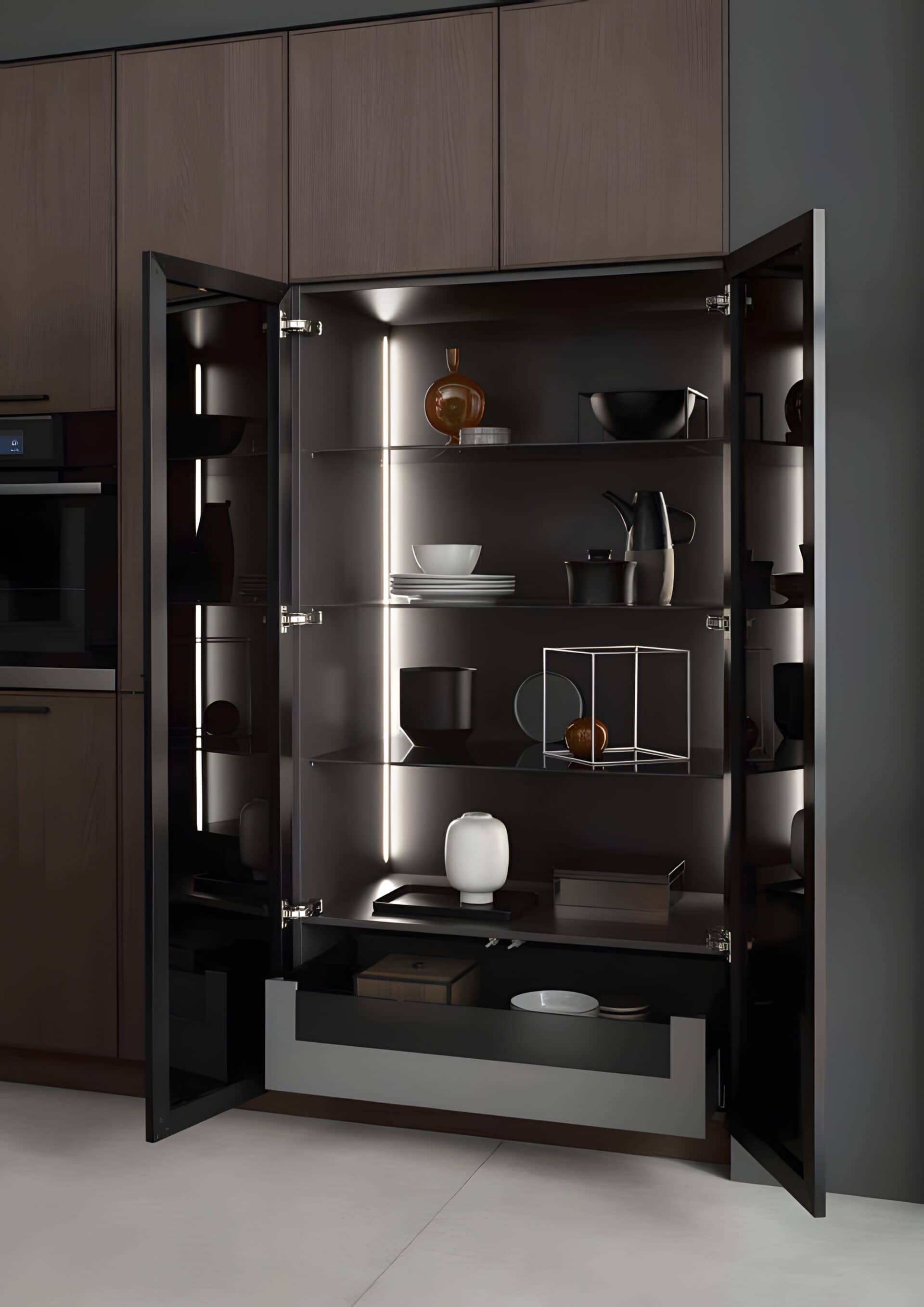 Smart Materials in Kitchen Cabinet Design | Bauformat BC